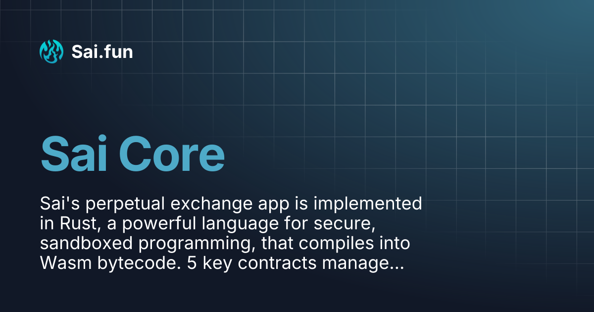 Sai Core | Sai.fun